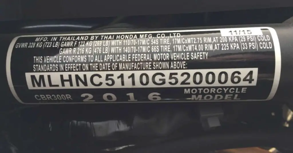 Do Motorcycles Have VIN Numbers Explained do-motorcycles-have-vin-numbers-explained